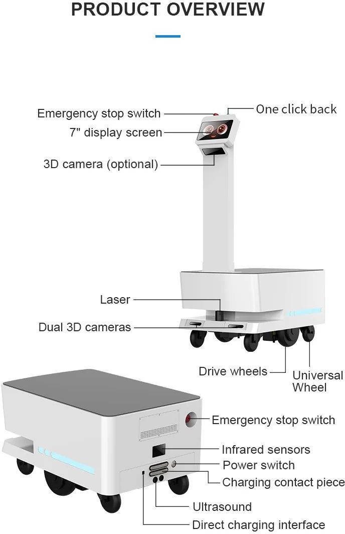 Reeman Big Dog 2.0 100kg payload AGV AMR